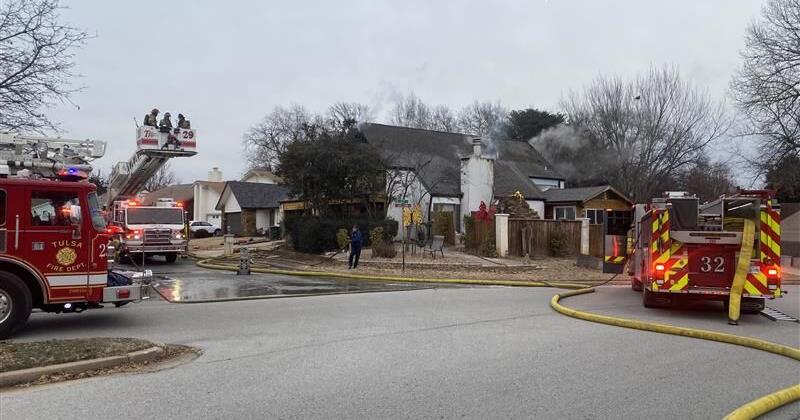 Fire damages south Tulsa home Sunday | News | fox23.com