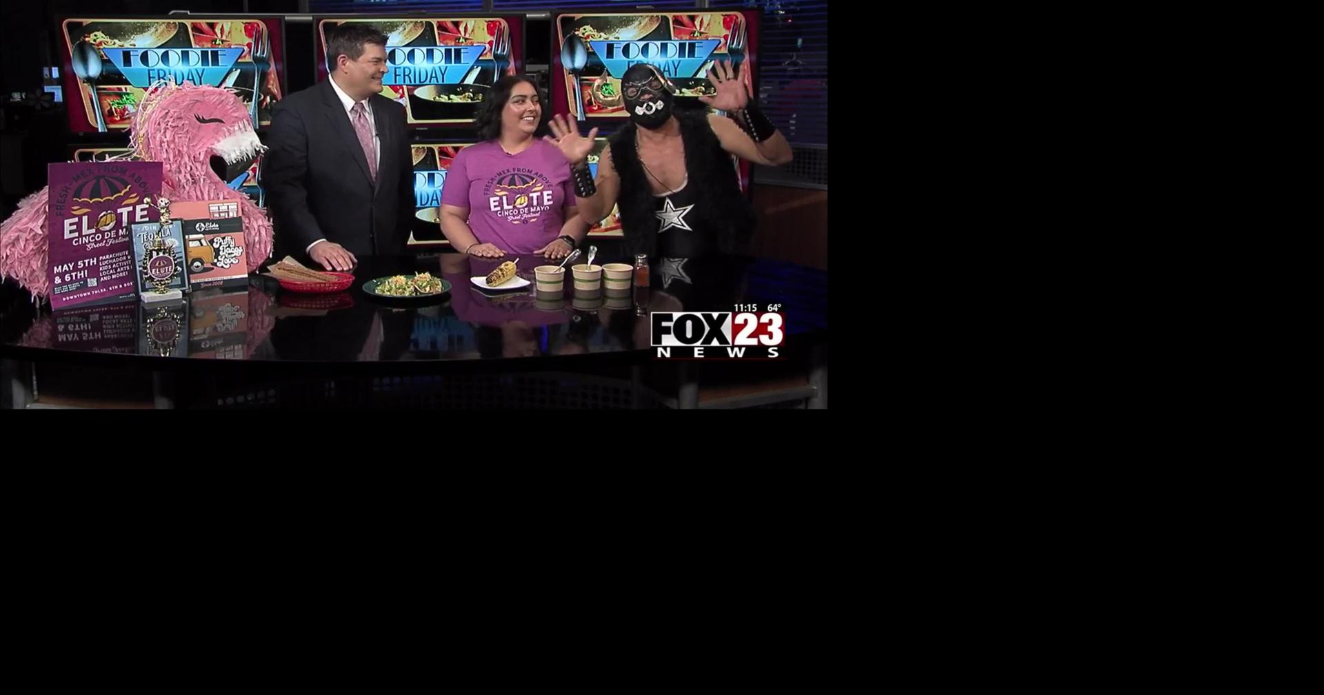 Video: Elote stops by FOX23 with luchador for restaurant's Cinco de ...