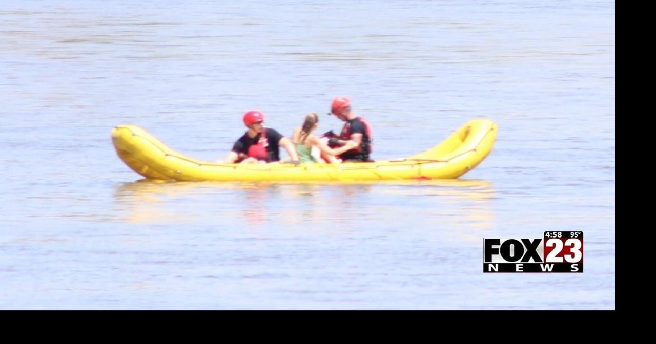 Jenks Police and other agencies respond to Arkansas River water rescue ...