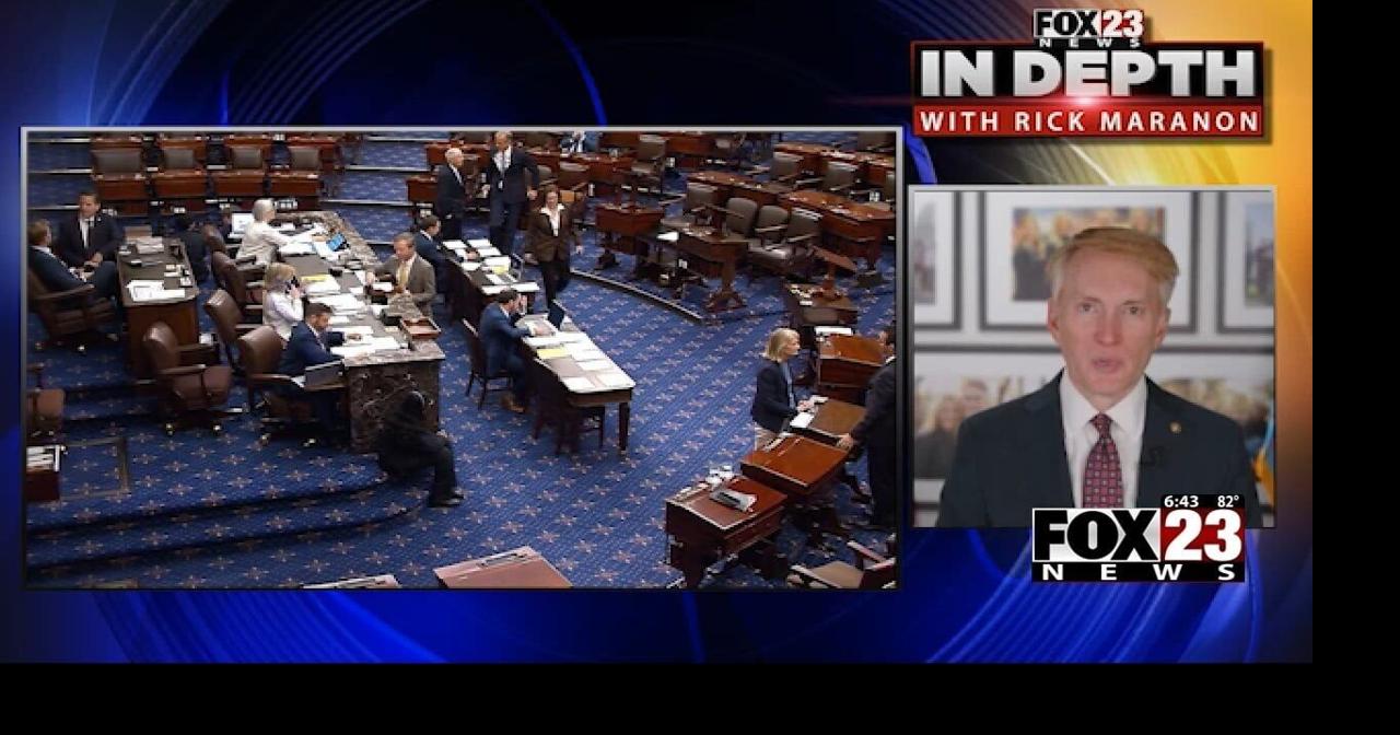Video: In Depth: Sen. James Lankford discusses Senate action on ICE and ...