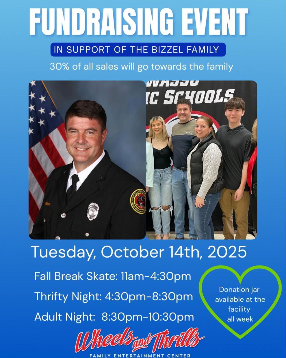 Wheels and Thrills to hold fundraising event for family of firefighter ...