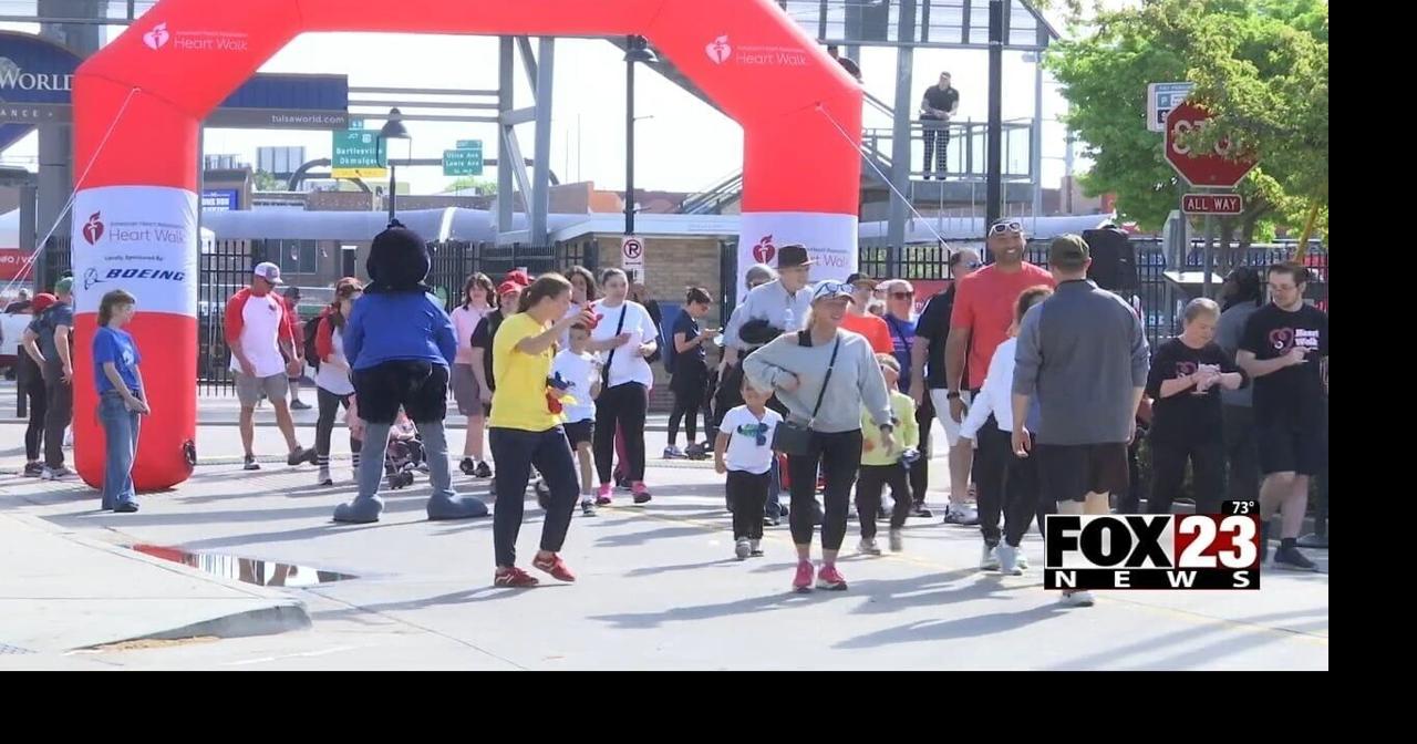 Tulsa Heart Walk kicks off featuring survivor’s life-saving message ...
