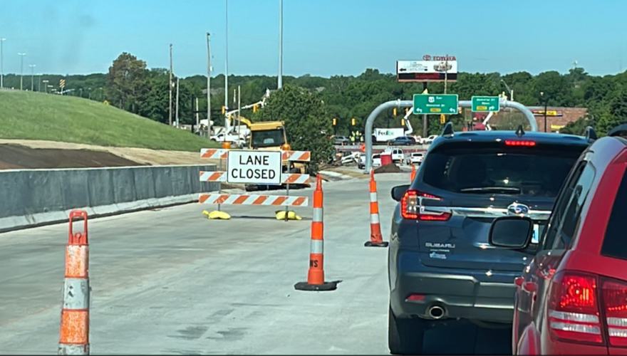 Tulsa's first diverging diamond interchange now open | News | fox23.com
