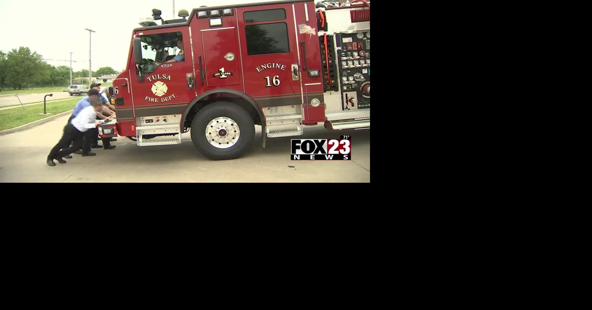 Tulsa Fire Department introduces new fire engine to Station 16 | Local ...