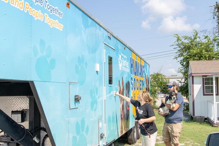 Photos: Dozens of animals pulled from Oklahoma testing facility, Humane ...