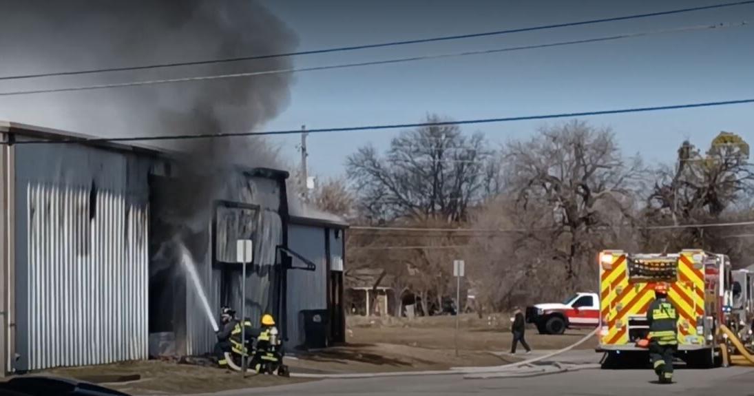 Investigation launched after building catches fire in Jenks | News ...