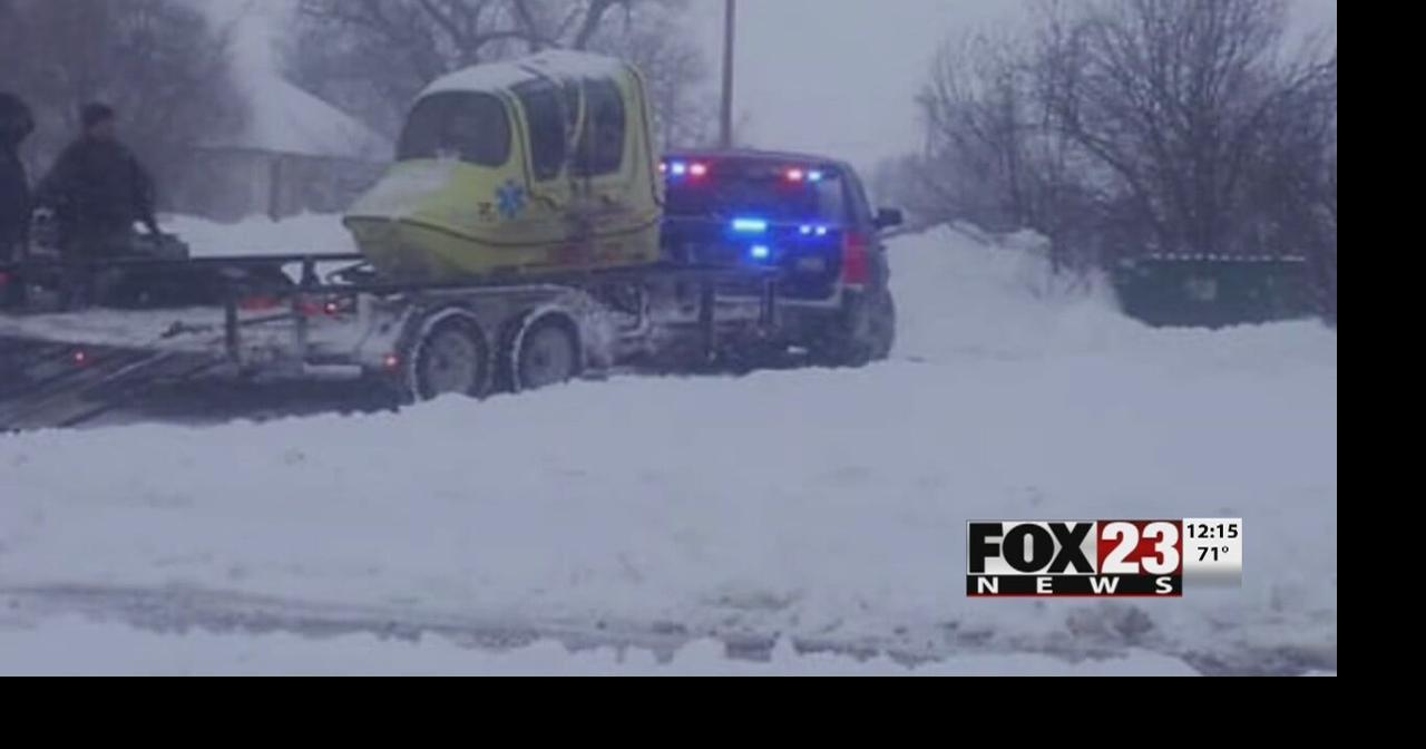 Oklahoma police assist South Dakota flooding victims | News | fox23.com