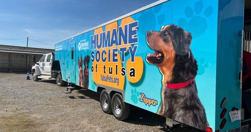 Humane Society of Tulsa receives $150,000 transport vehicle | Local ...