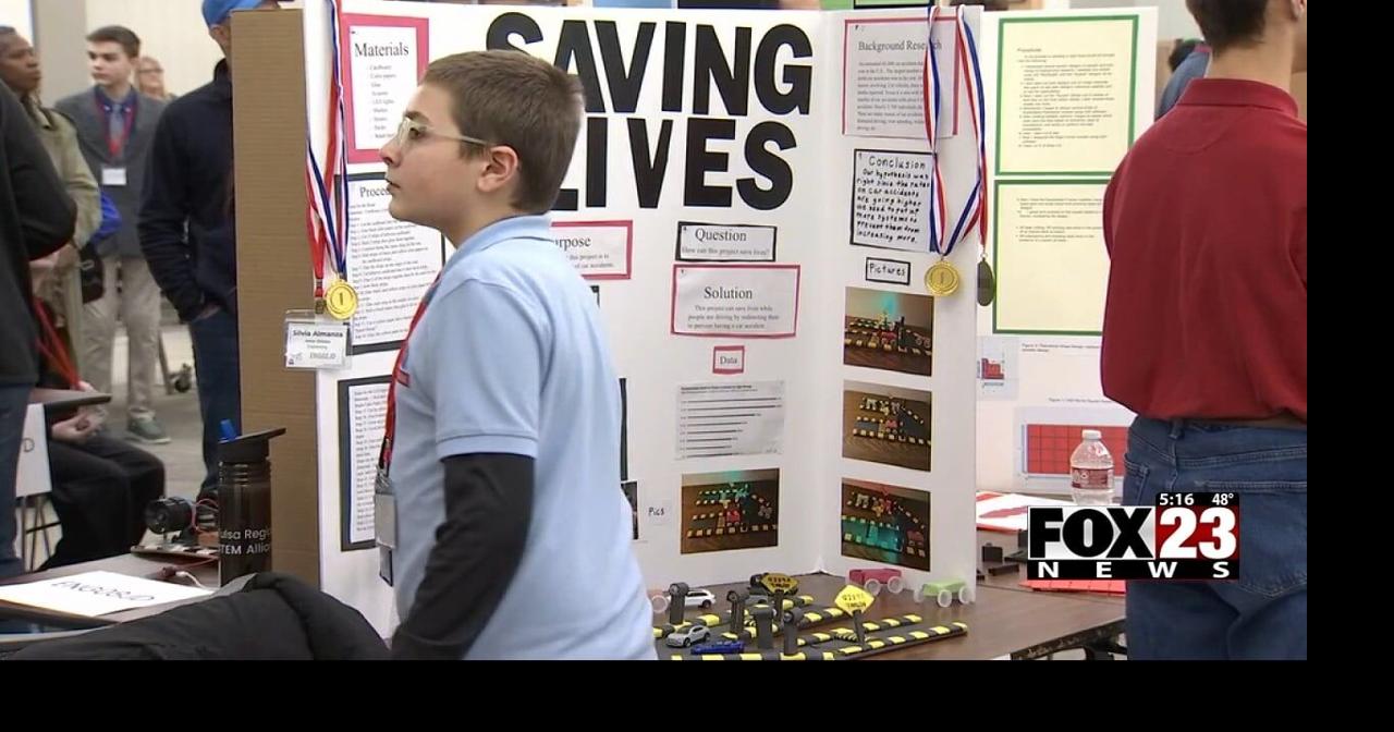 Nearly 100 students compete in Tulsa Regional Science Fair | News ...