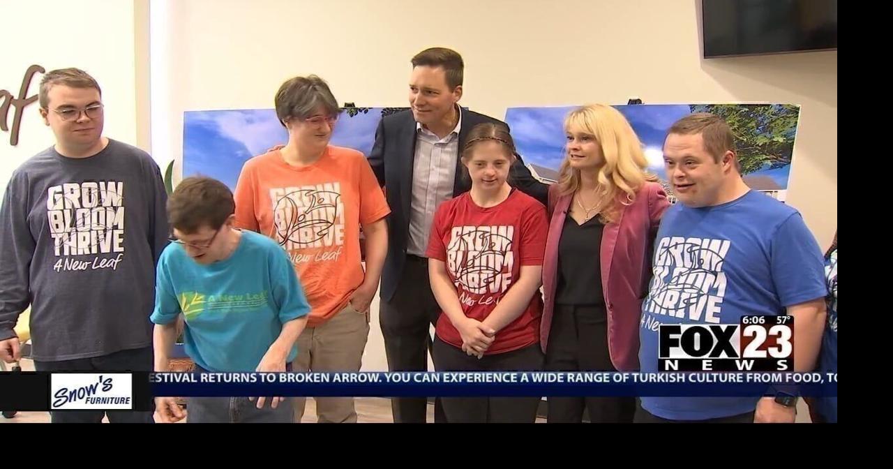 Lt. Governor Matt Pinnell visits A New Leaf campus | News | fox23.com