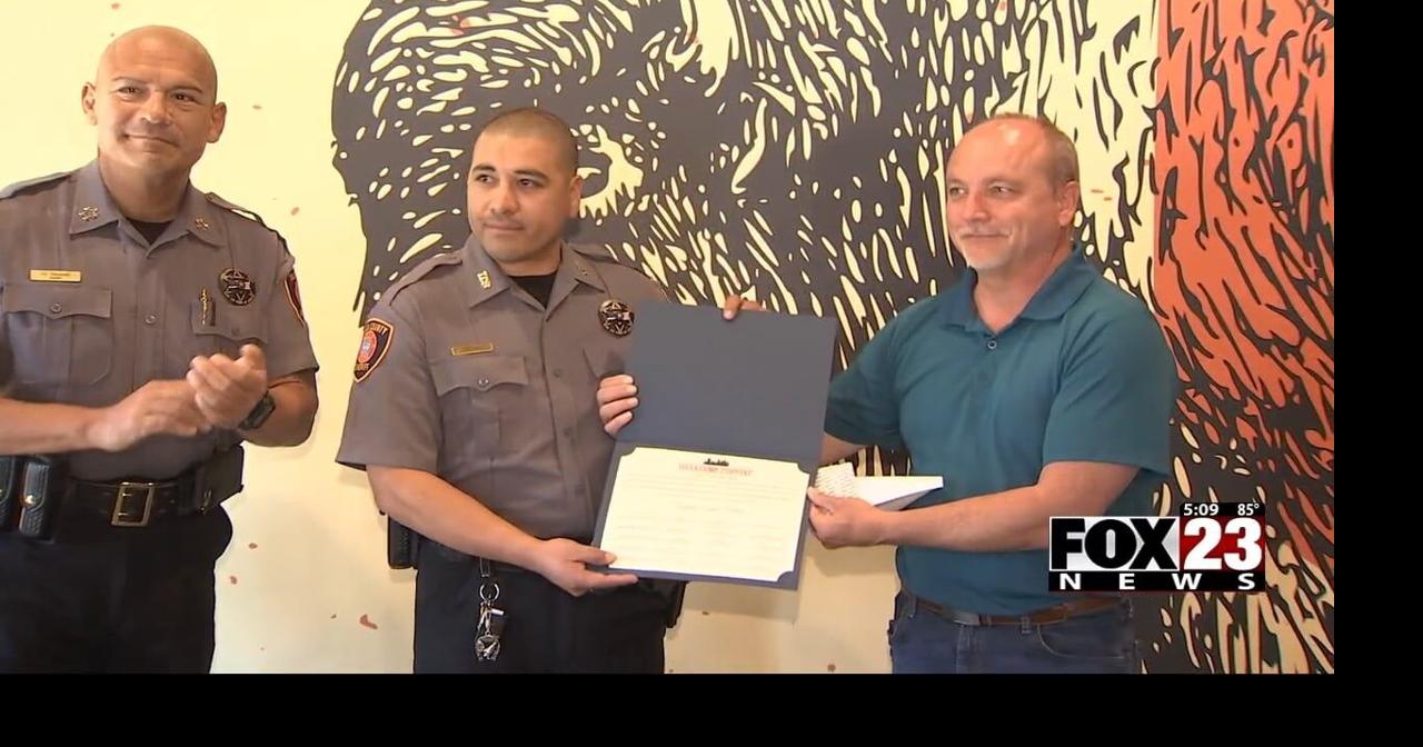 Video: Tulsa Crime Stoppers honors TCSO deputy for saving pregnant ...
