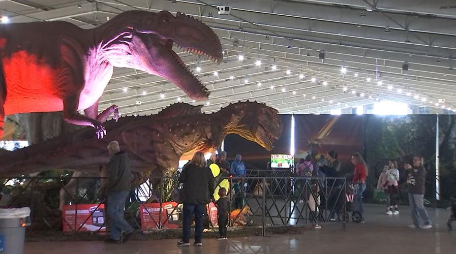 Photos: Jurassic Quest brings dinosaur animatronics to Expo Square ...