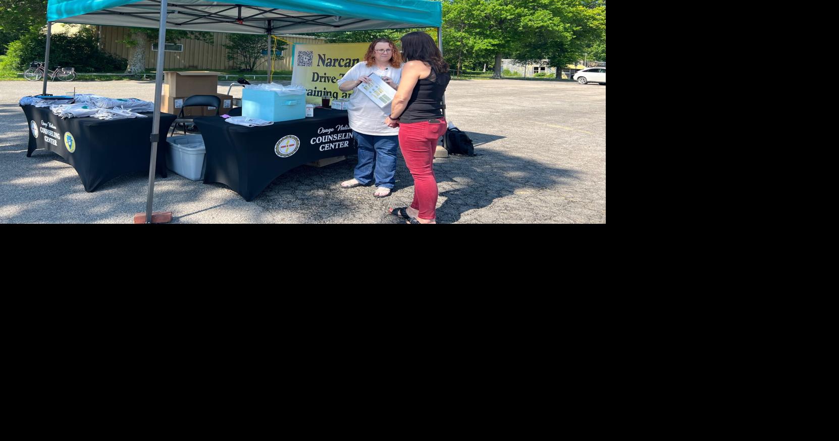 Osage Nation hosts drive-thru event, gives away free Narcan | Local ...