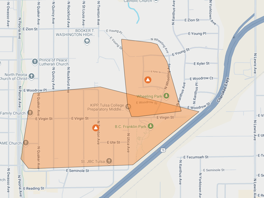 More than 200 PSO customer outages reported after crash in north Tulsa ...