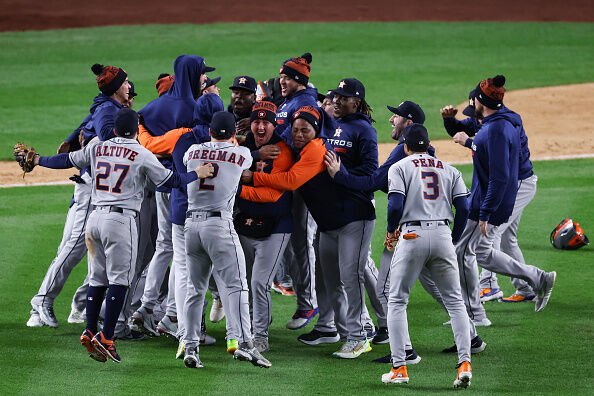 Photos: Houston Astros win ALCS, beat Yankees in 4-game sweep | | fox23.com