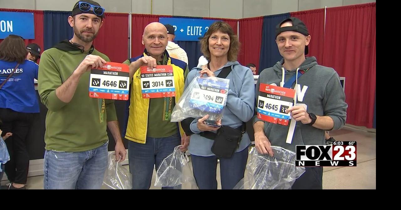 Ohio family flies to Tulsa for dad to reach goal of running marathon in ...