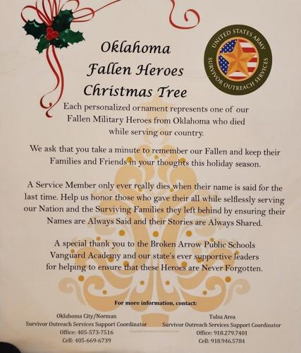 Photos: BA students honor fallen Oklahoma servicemembers with a ...