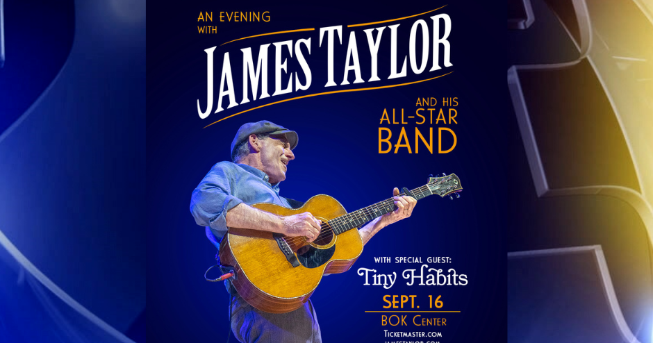 Singer-songwriter James Taylor and his All-Star Band coming to Tulsa's ...