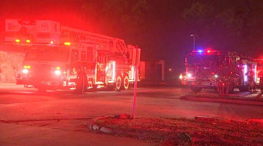 Photos: Firefighters at west Tulsa building fire | | fox23.com