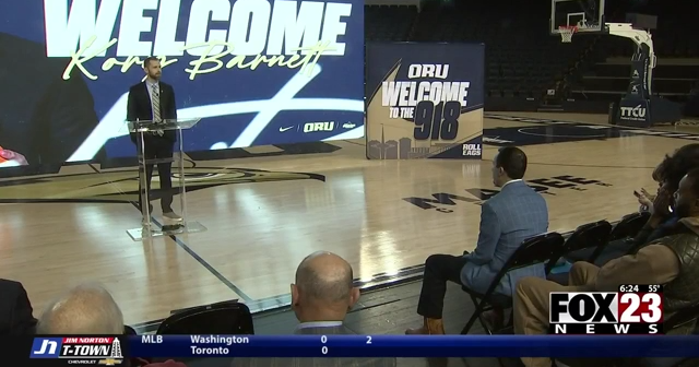 ORU introduces new hoops head coach Kory Barnett | Sports | fox23.com