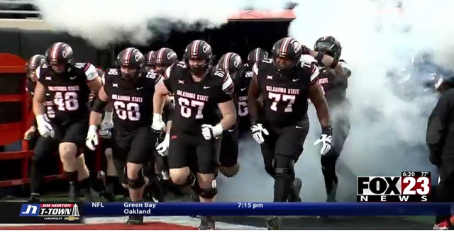 OSU looking to build off strong o-line play | Sports | fox23.com