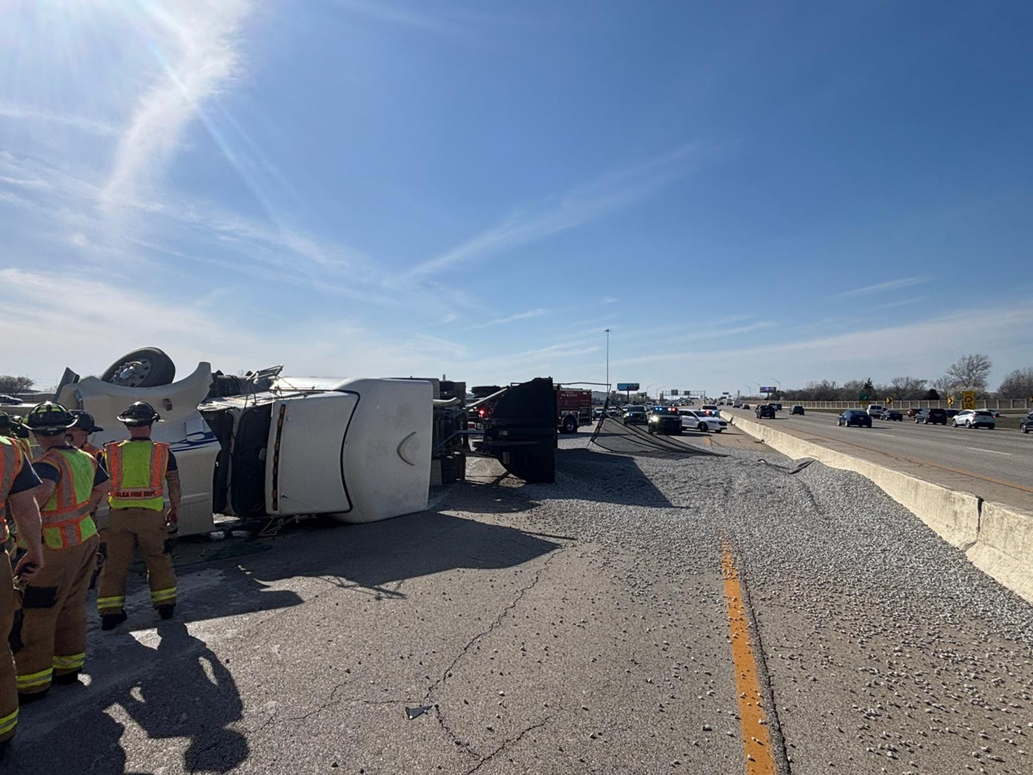 All lanes of the Broken Arrow Expressway are now open following an ...
