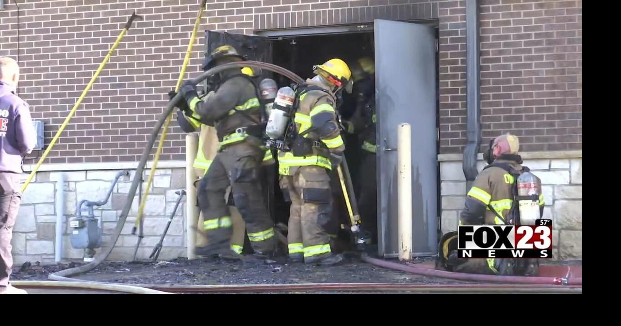Firefighters respond to fire at Goodwill Donation Center in Owasso ...