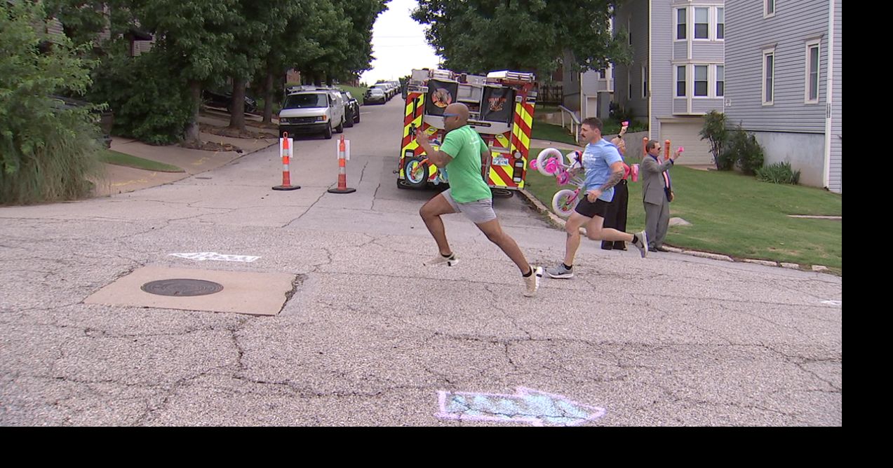 Tulsa's first responders kick off Tulsa Tough festivities with Cry Baby ...