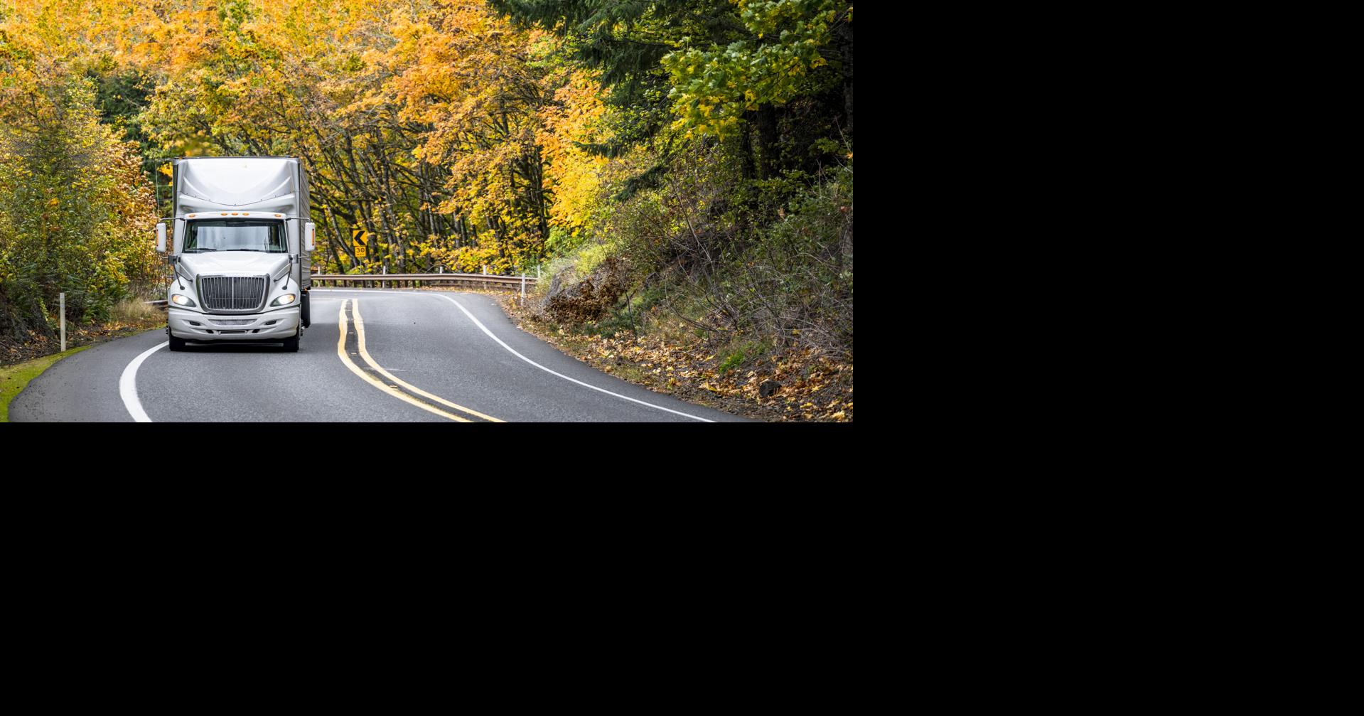 Stolen big rig loses tire, explodes in flames during police chase ...