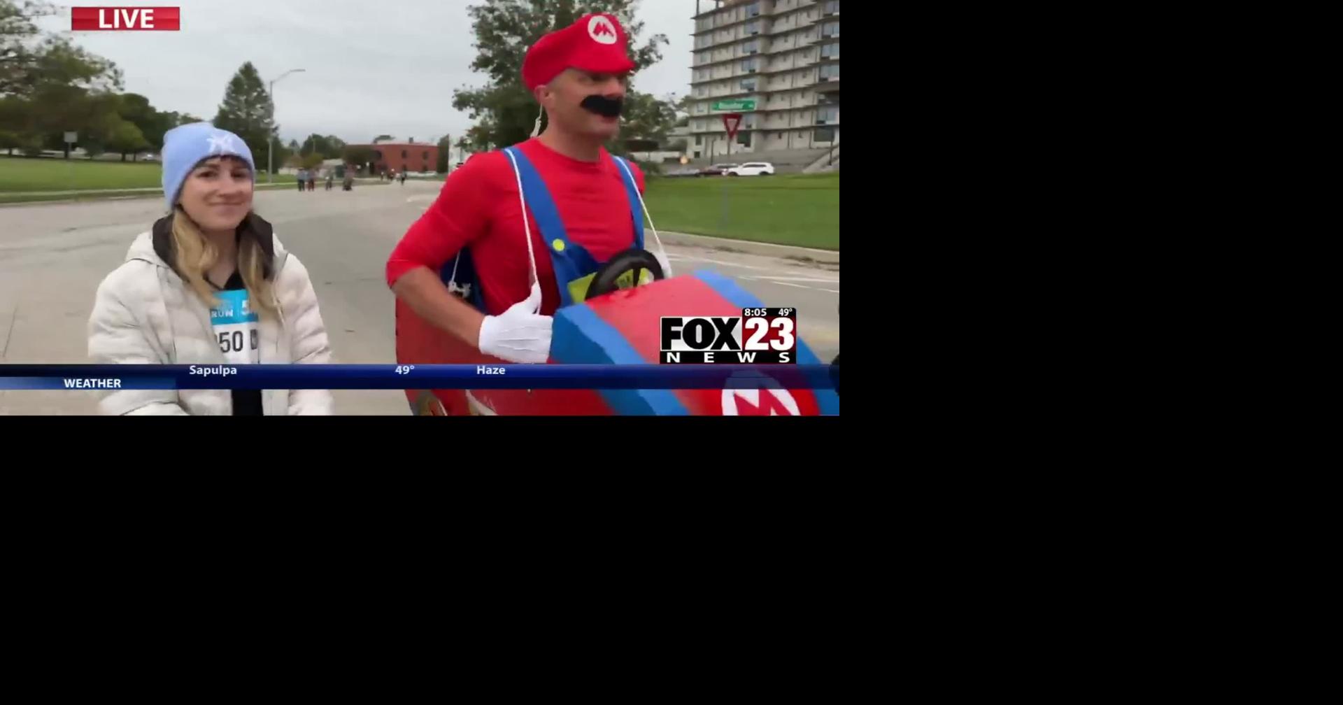 Video: FOX23's Spenser Tilus takes part in TTCU Tulsa Run | News ...