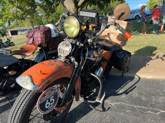 Photos: Cross Country Chase brings vintage motorcycles to Green Country ...