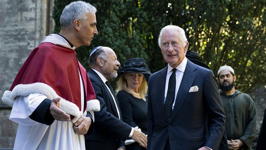 Photos: King Charles III, wife Camilla visit Wales | | fox23.com