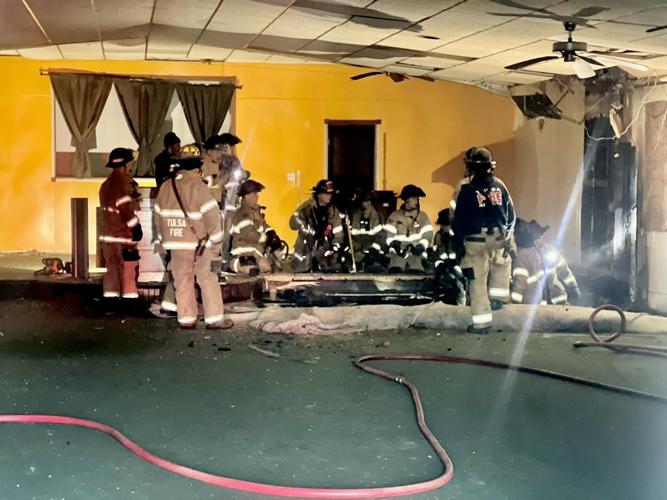 Firefighters battle fire at north Tulsa church on New Year's Day | News ...