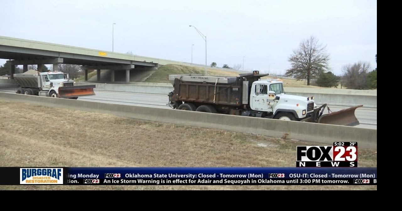 ODOT crews ready to treat expected freezing rain and ice | News | fox23.com
