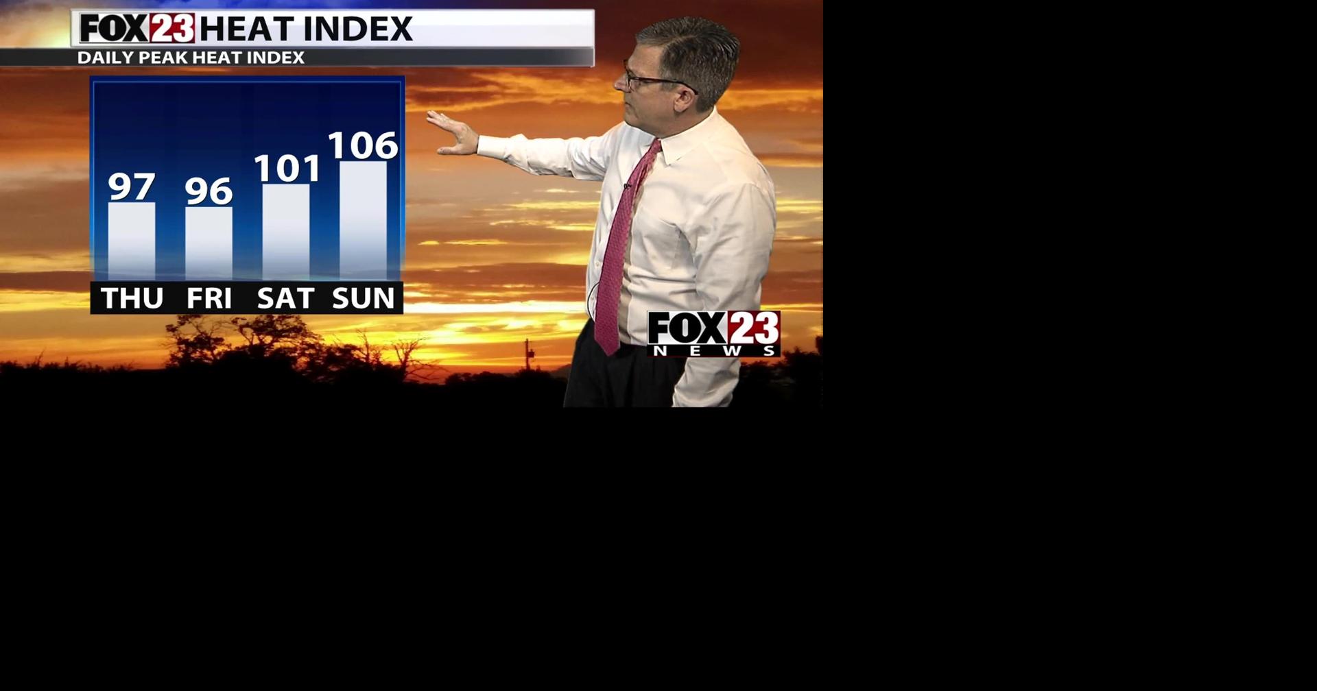 FORECAST: Hot and humid conditions increase towards the weekend ...