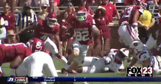 Former OU WR Gavin Freeman heads to OSU | Sports | fox23.com