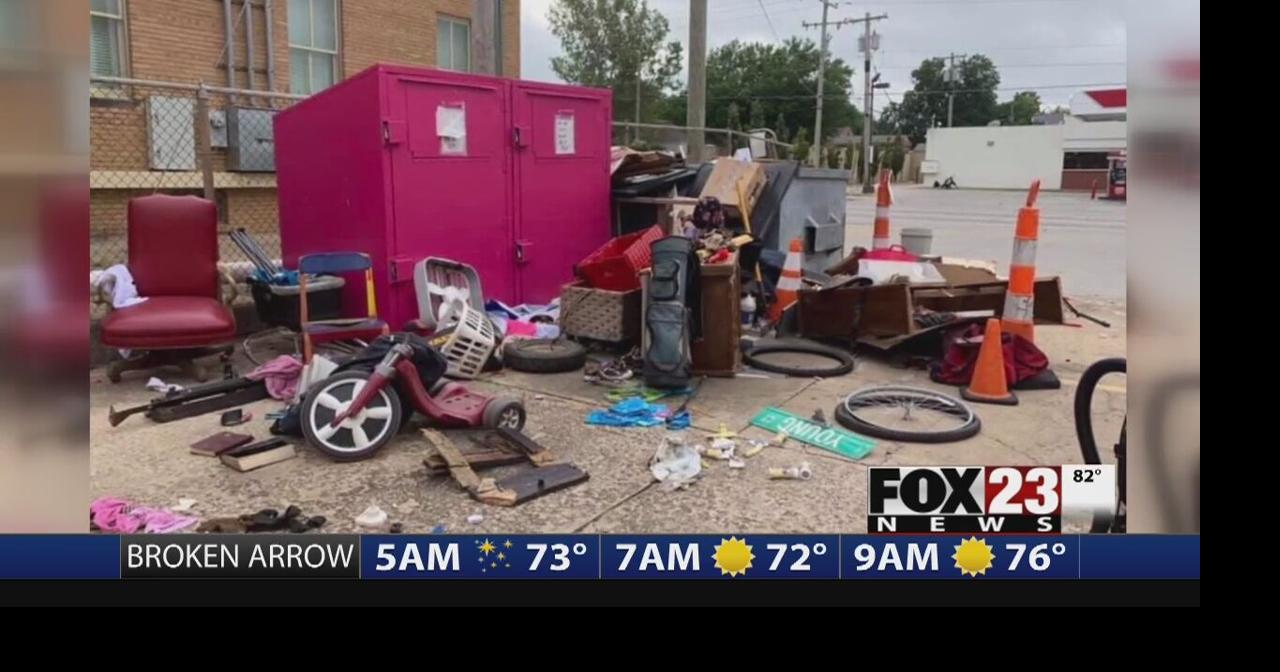 Roach-infested trash dumped on Animal Aid of Tulsa property | News ...