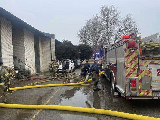 Photos: Firefighters respond to an apartment fire in Tulsa | | fox23.com