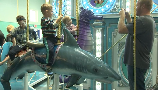 Photos: Oklahoma Aquarium debuts new ocean carousel in Jenks | | fox23.com