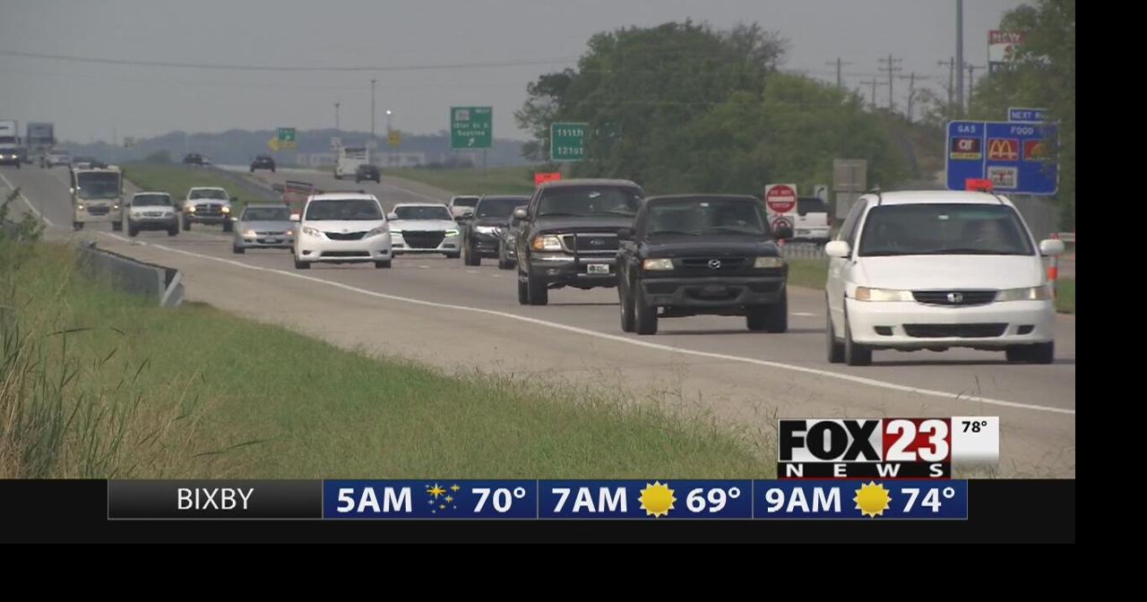 Cable barrier project impacts traffic on US-75 through Glenpool | News ...