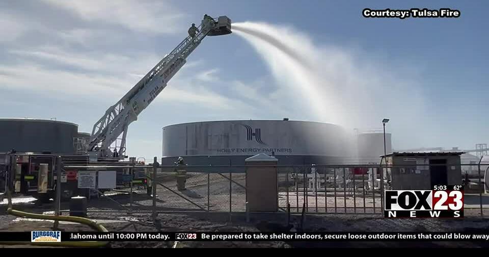 Fire contained at Port of Catoosa | News | fox23.com
