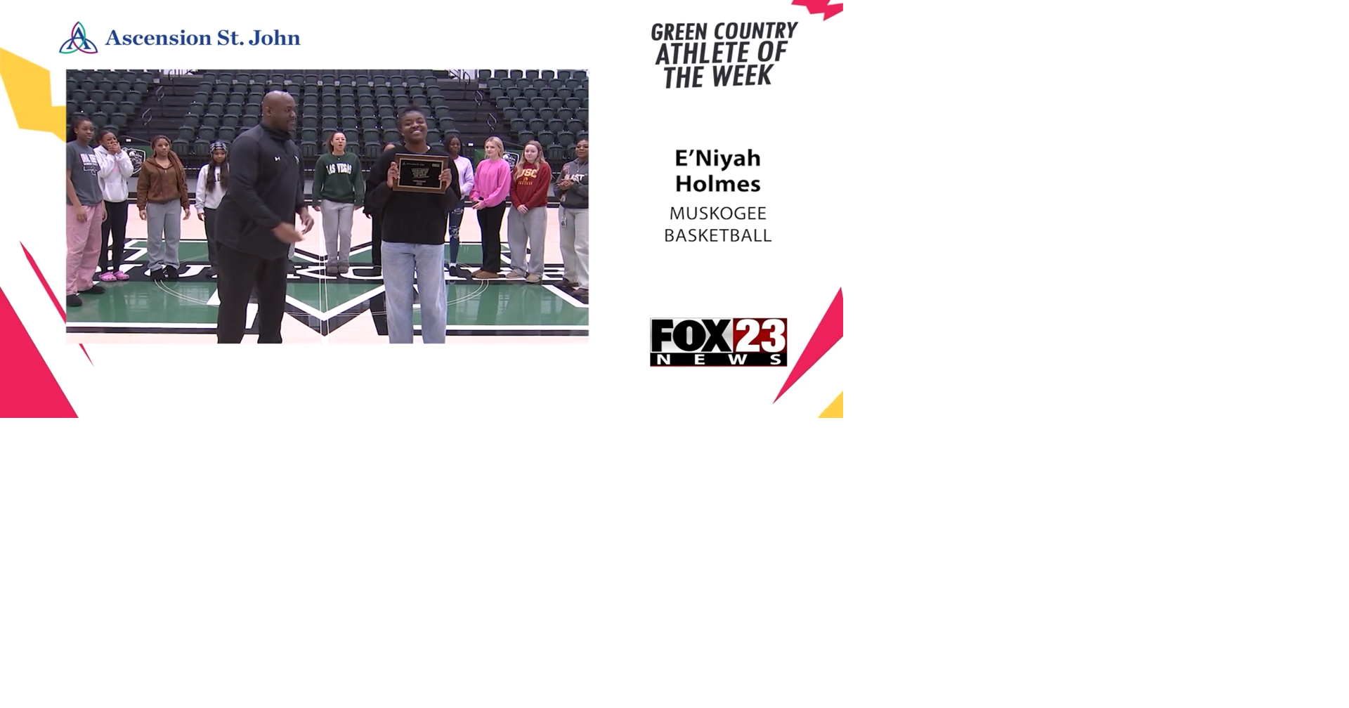 Athlete of the Week - Feb. 4th: E'Niyah Holmes, Muskogee basketball ...