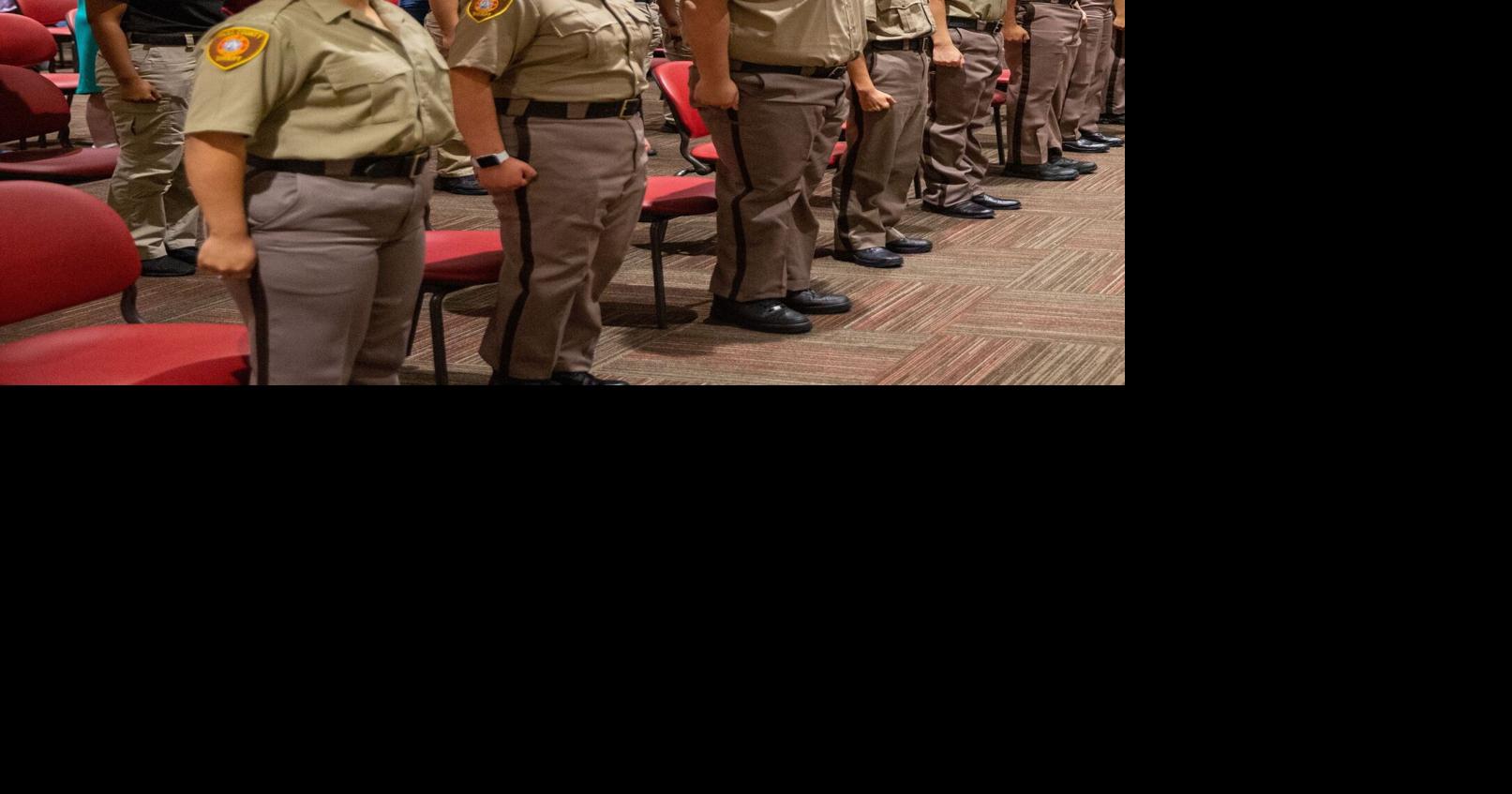 Photos: Tulsa Tech students sworn in as TCSO detention officers | News ...