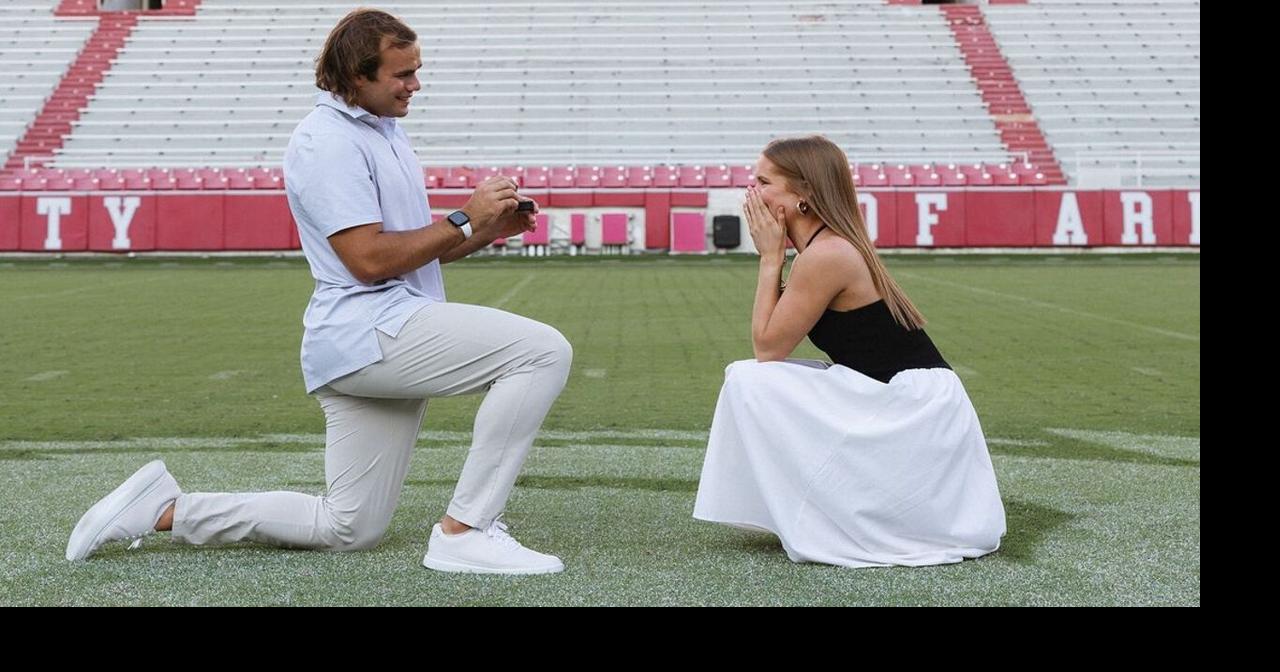 Razorback star, former Bixby Spartan Luke Hasz gets engaged | Sports ...