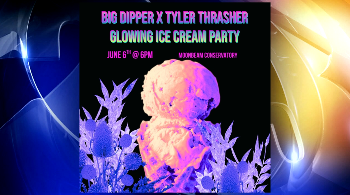 Glow-in-the-dark ice cream party to be held at Moonbeam Conservatory ...