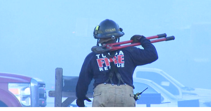 Photos: Multiple homes burn near 81st and Delaware in Tulsa | | fox23.com