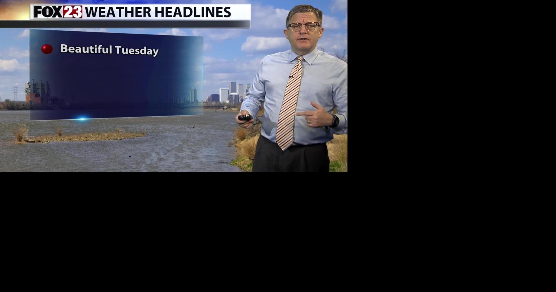 FORECAST: Pleasant fall weather sticks around | Weather | fox23.com