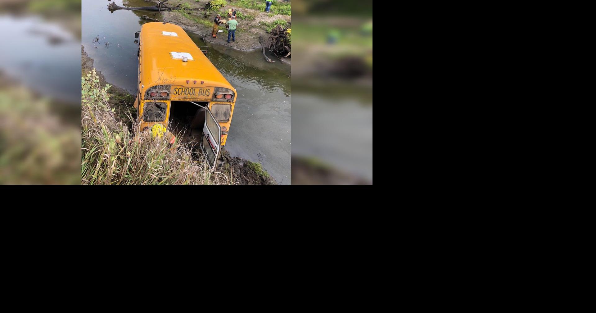 School bus crashes into river with students on board | Trending | fox23.com