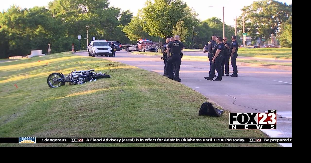 Motorcyclist hospitalized after crash near 54th and Riverside | News ...