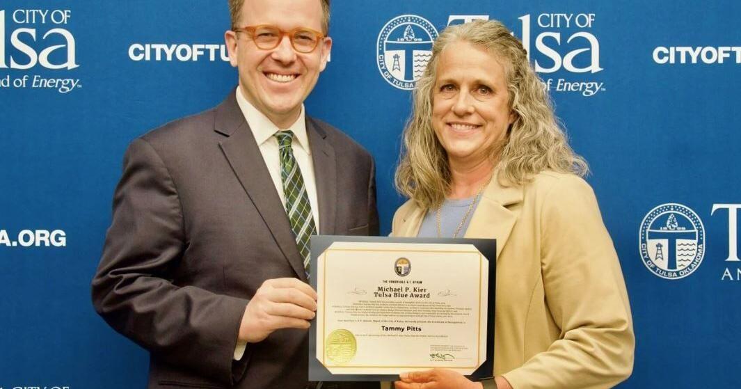 City employee honored with Tulsa Blue Award | News | fox23.com